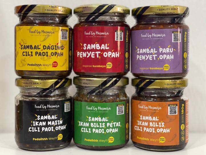 SAMBAL OPAH FOODBY MASMIRA | READY TO EAT | READY STOCK| | Lazada