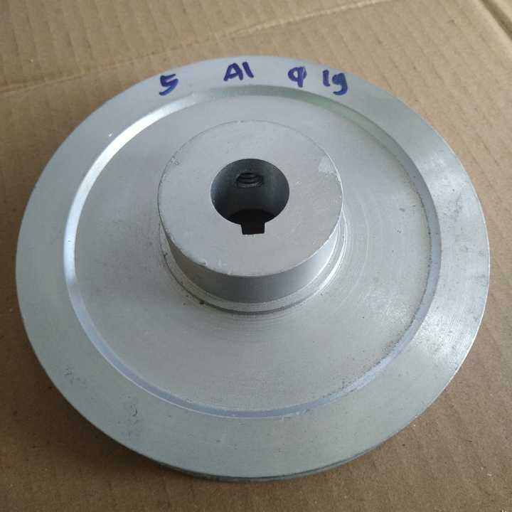 Pulley pully Puly A1 5 inch as 19mm Poli Alumunium | Lazada Indonesia