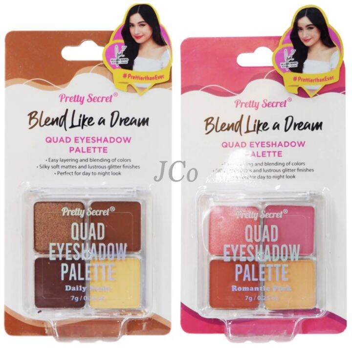 Pretty Secret Quad Eyeshadow Palette | Lazada PH