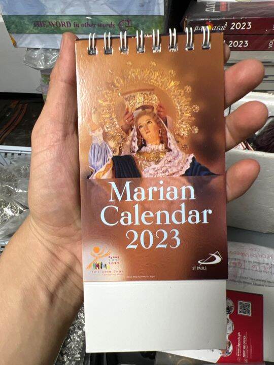 Tent/ Table Calendar 2023 (Mini and Crosswise Sizes) | Lazada PH