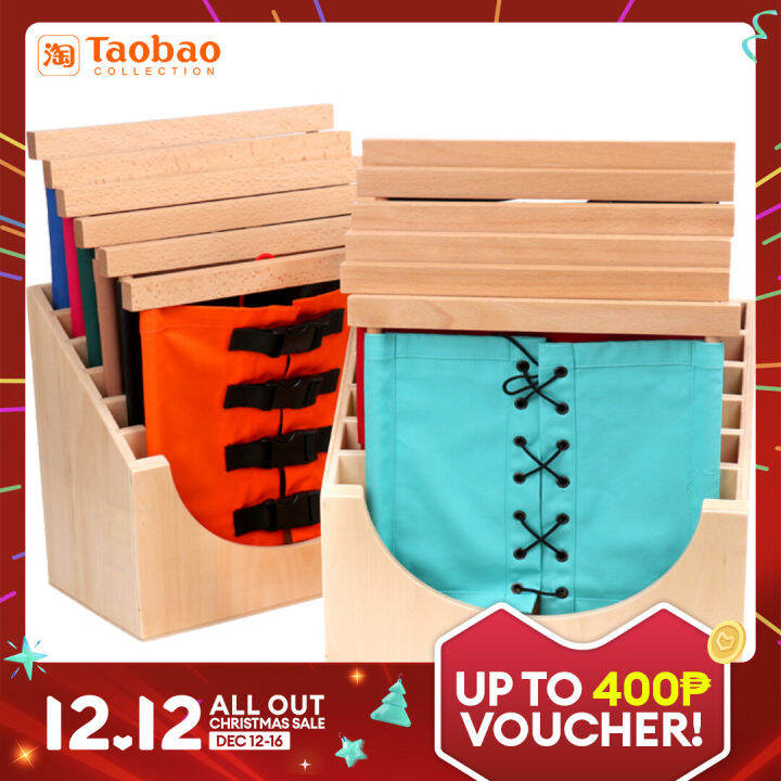 Montessori Daily Life Montessori Teaching Aids Clothing and Frame ...