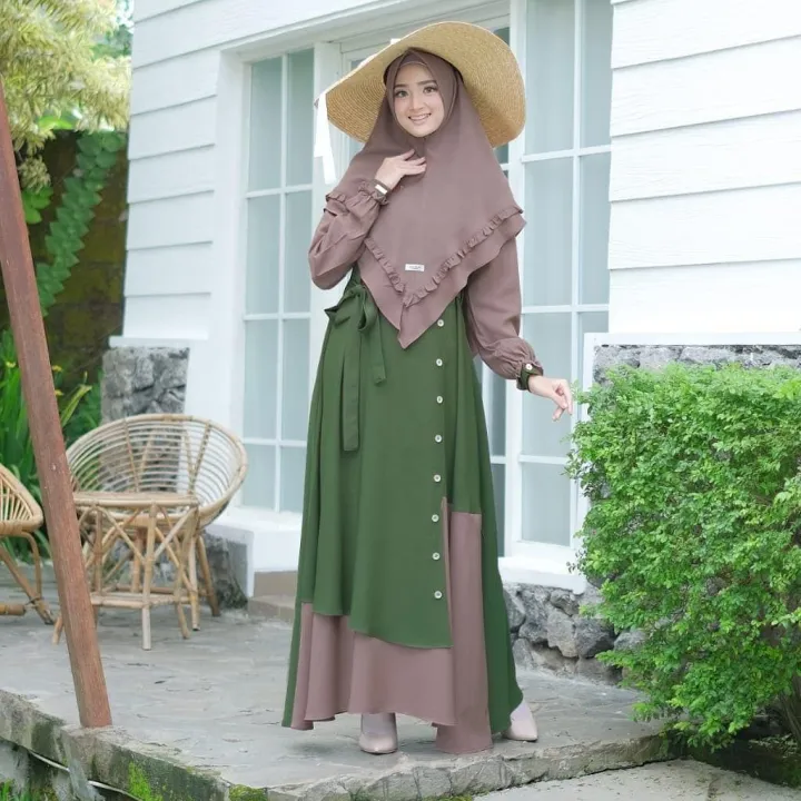 REEMA DRESS BY ADEN HIJAB | Lazada Indonesia