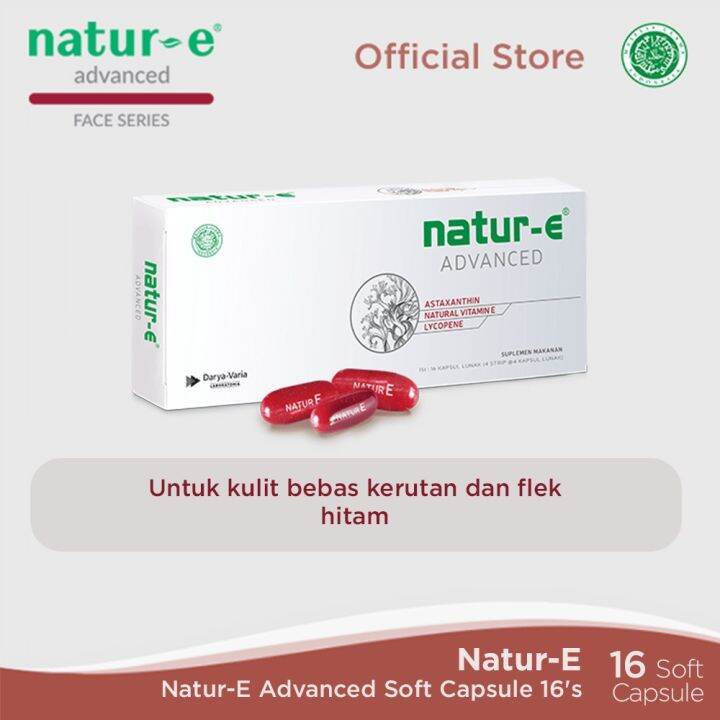Natur E Advanced 16 kapsul (satu pak isi 16 kapsul) | Lazada Indonesia