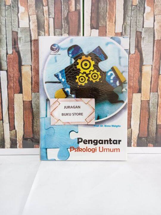 BUKU PENGANTAR PSIKOLOGI UMUM - PROF. DR. BIMO WALGITO | Lazada Indonesia