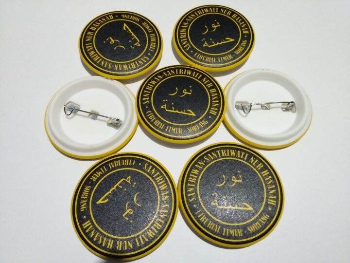 PIN BROS custom UKURAN 44mm / PIN PROMOSI | Lazada Indonesia