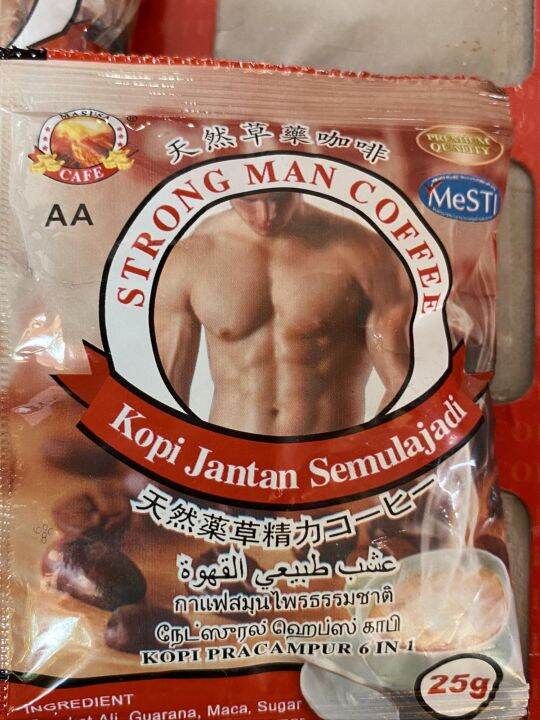 NATURAL STRONG MAN COFFEE FOR MEN 1 SACHET ONLY | Lazada PH