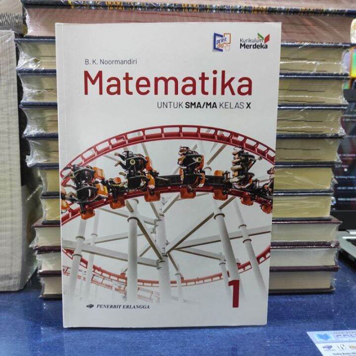 Buku Matematika Kelas X/ 10 Sma/ Ma Kurikulum Merdeka Penerbit Erlangga ...