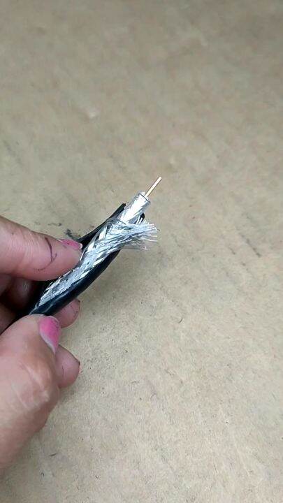 RG6 Cable Wire 50M For CCTV, Cignal, Gsat, Sky Direct Or Any Cable ...