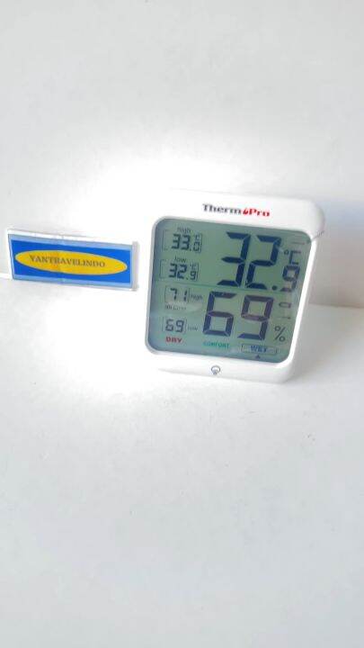 THERMOSTAT HIGH QUALITY THERMOMETER PENGUKUR SUHU RUANGAN DAN ...