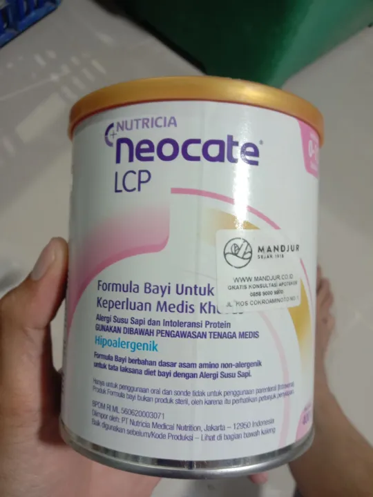 Nutricia Neocate LCP 400g 0-12 bulan | Lazada Indonesia