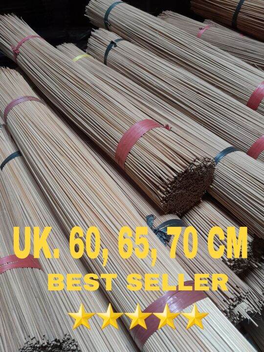 Jeruji Lidi Sangkar 1 Ikat Diameter 2mm isi 900++ Batang Jeruji panjang 60-70cm lidi bambu apus ...