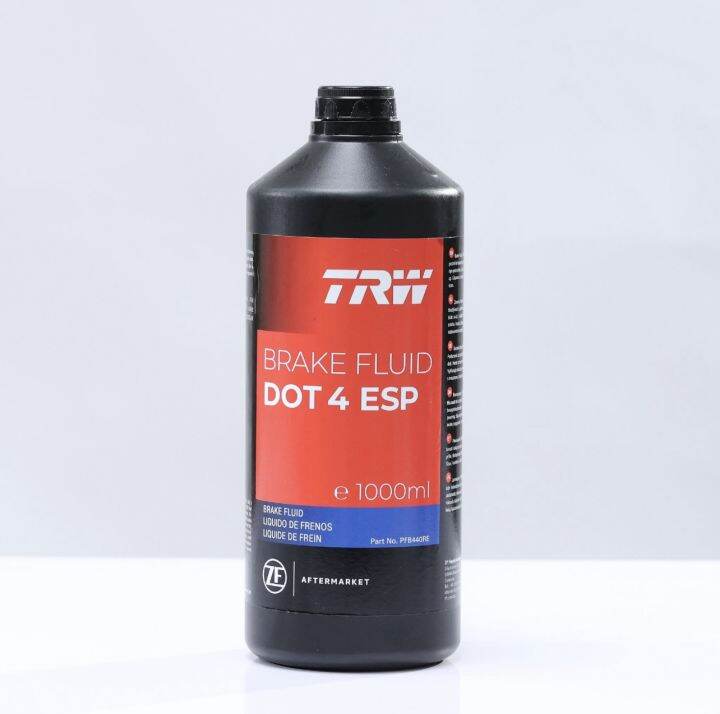TRW น้ำมันเบรค DOT4 ESP ขนาด 1000 ml. TRW Brake Fluid | Lazada.co.th