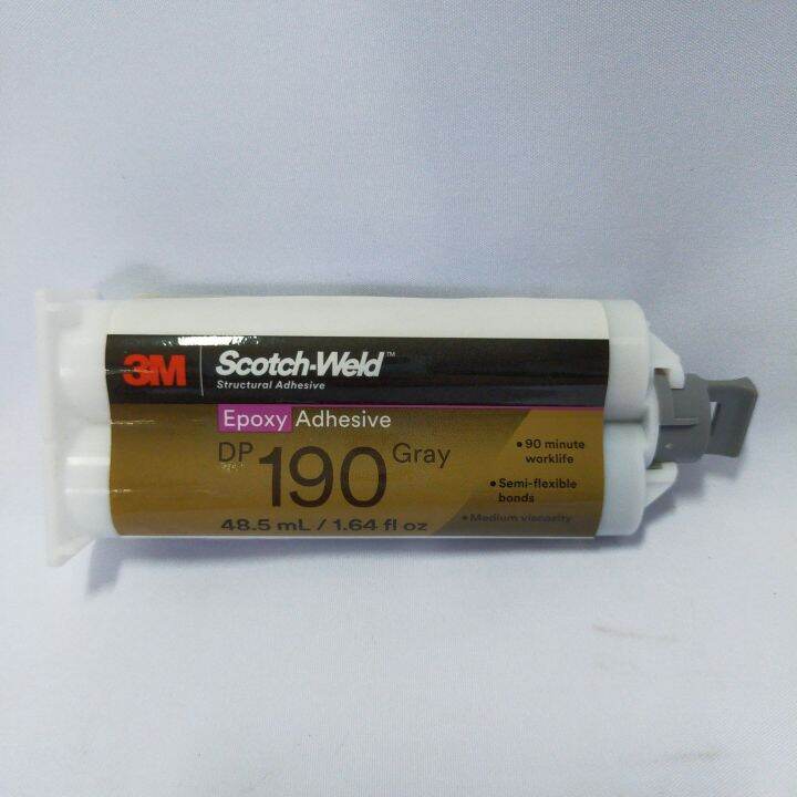 3M Scotch-Weld Epoxy Adhesive DP 190 Gray (48.5 ml/ 1.64 fl. oz ...