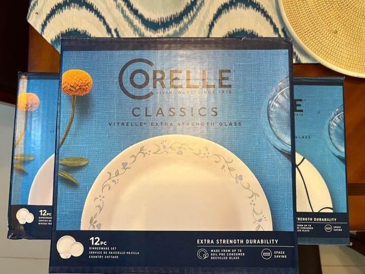 Corelle 12pcs set | Lazada PH