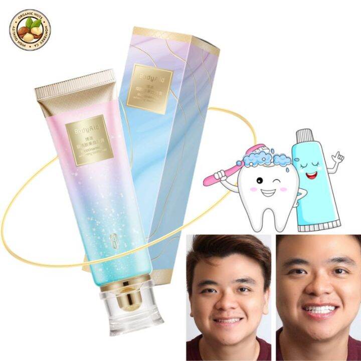 Aquacool Niacinamide Toothpaste Cleansing Whitening Mousse Removes ...