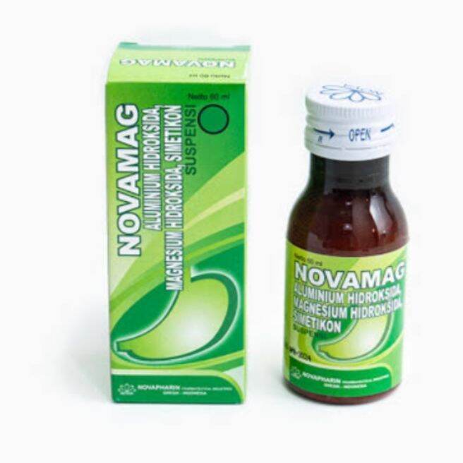 Novamag Syr 60ml (Untuk mengurangi gejala asam lambung) | Lazada Indonesia