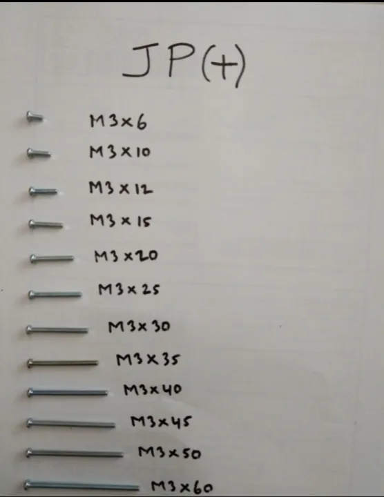 baut mur jp galvanis M3 X 25 per 20 pcs | Lazada Indonesia