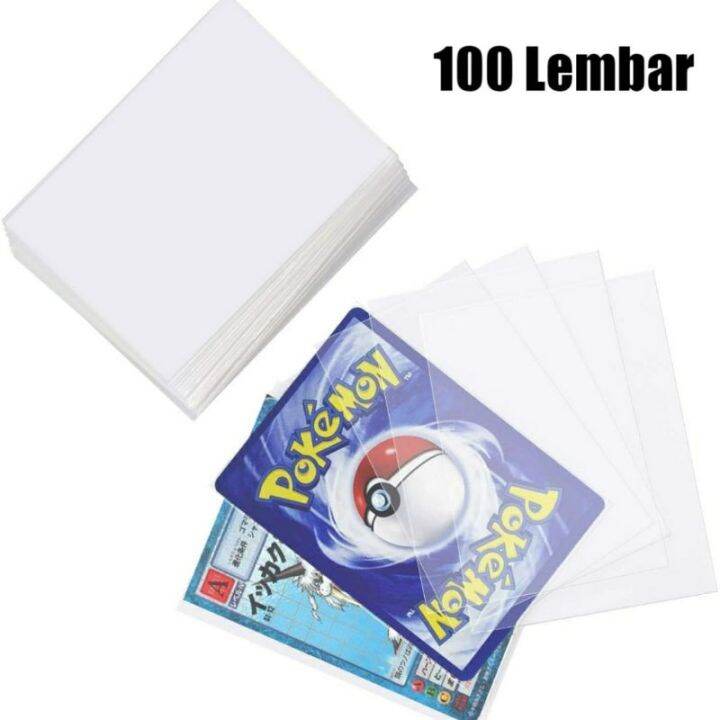 Sleeve Plastik Pelindung kartu Pokemon/Digimon/Mtg/photocard | Lazada ...