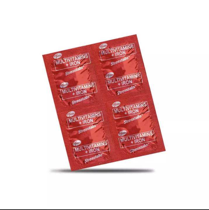Stresstabs 12 Tablets Multivitamins + Iron | Lazada PH