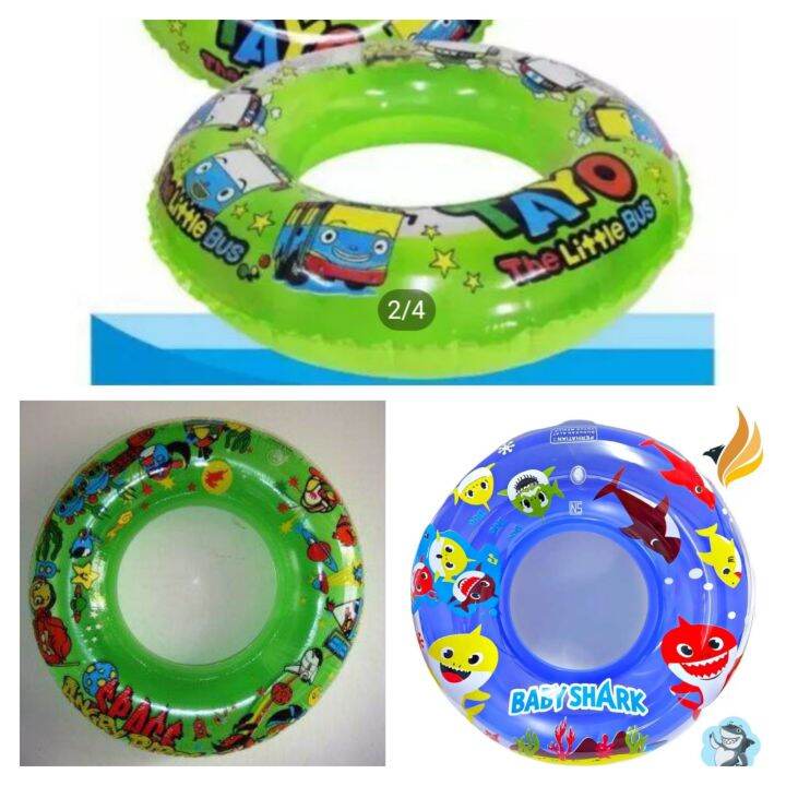 sz 60cm pelampung donat tayo angry bird baby shark | Lazada Indonesia