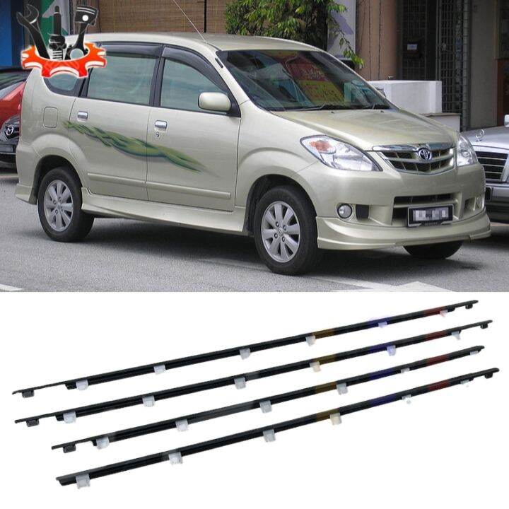 TOYOTA AVANZA F601 2003- 2011 DOOR GLASS OUTER MOULDING | Lazada