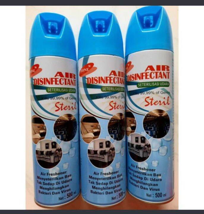 ZONE Air Disinfectant Spray 500 ml- Spray Antivirus | Lazada Indonesia
