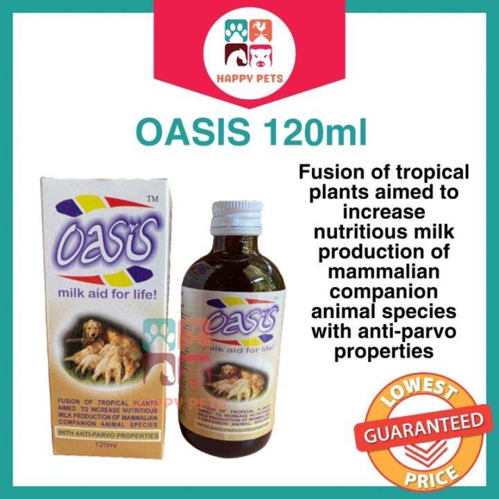 OASIS Milk Aid for Life Pet Vitamins 120 ml | Lazada PH