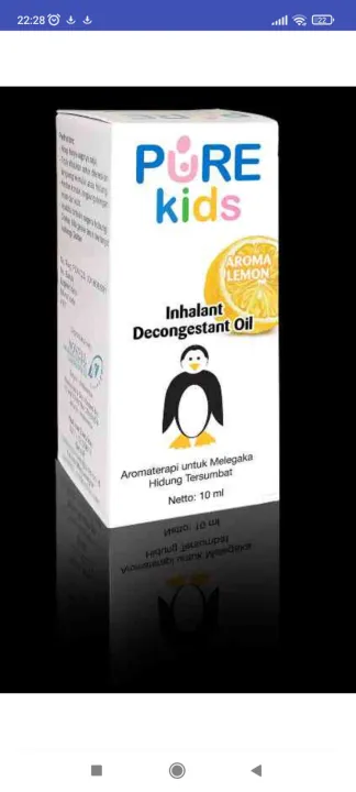 PURE KIDS INHALANT 10 ml | Lazada Indonesia