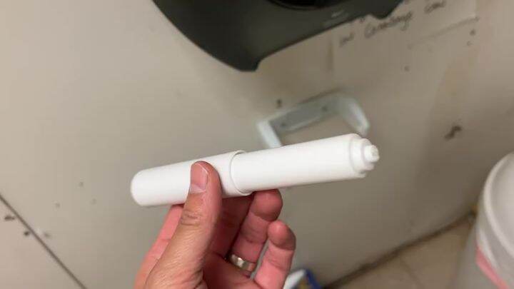 Retractable Plastic Toilet Paper Holder Roller Tissue Roll Replacement ...