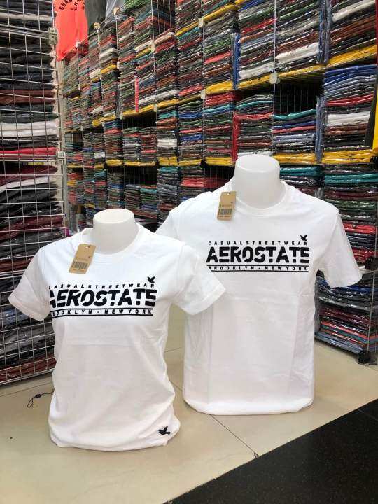 เสื้อยืด AEROSTATE สุดเท่ที่มาพร้อมกับเนื้อผ้าซุปเปอร์ช้อบ100% เกรดA ...