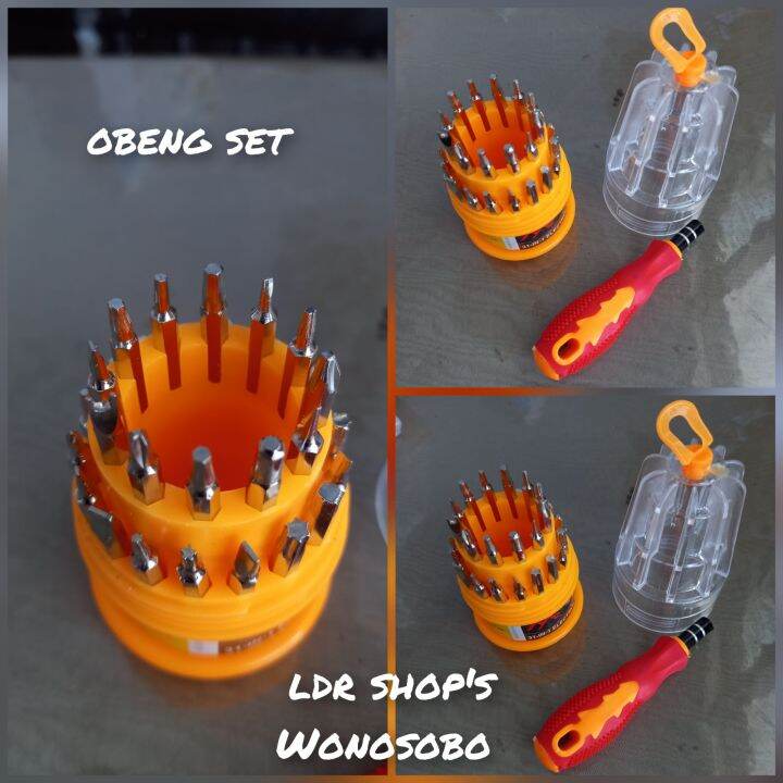 Obeng Set HP Obeng Lengkap Semua Ukuran | Lazada Indonesia