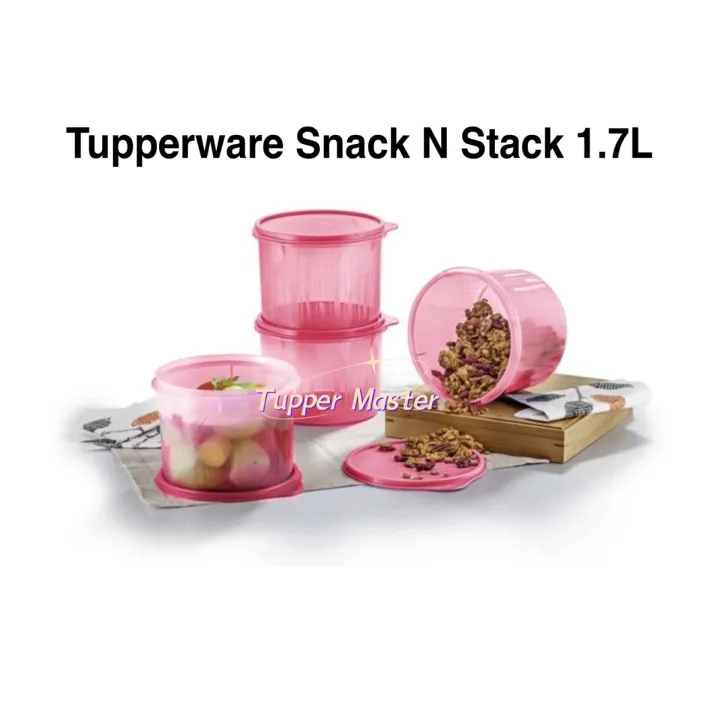 Tupperware Snack N Stack 1.7L(1） | Lazada