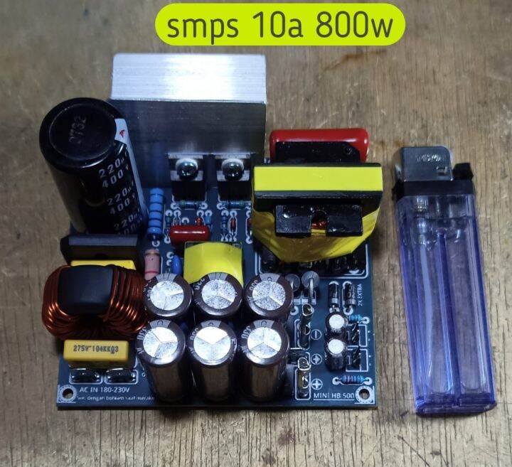 Power supply PSU smps SOS HB mini 10a daya 800watt ct 35-80volt ...