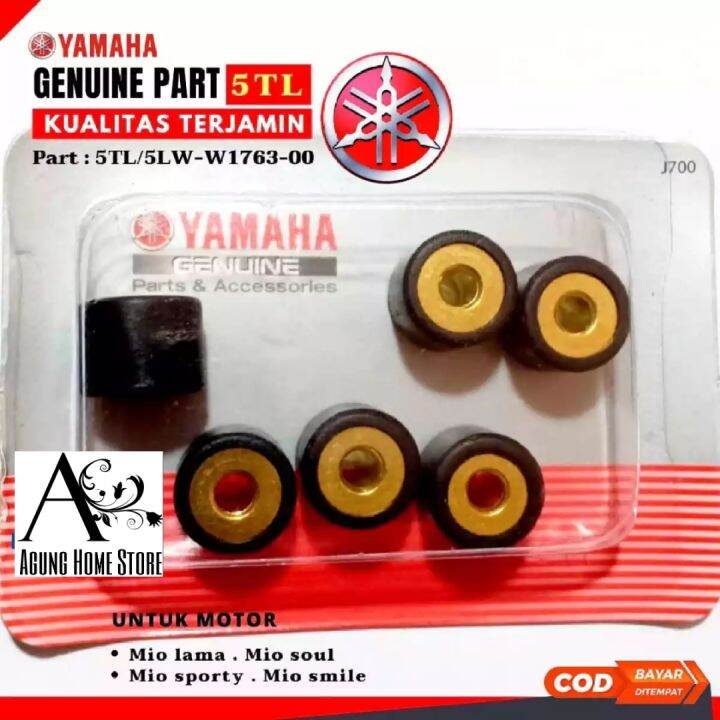 ROLLER ROLER SET YAMAHA MIO SMILE SOUL FINO SPORTY KARBU | Lazada Indonesia
