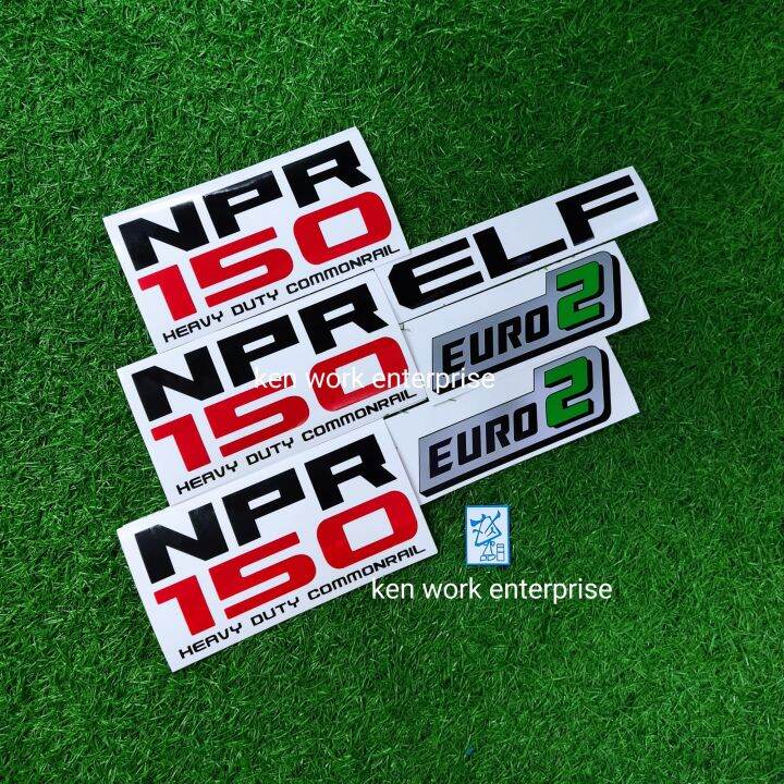 sticker lorry isuzu npr 150_hdc | Lazada