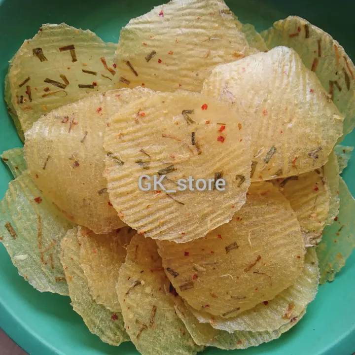 KICIMPRING ATAU OPAK SINGKONG ISI 500 GRAM MENTAH SARI BAWANG ...