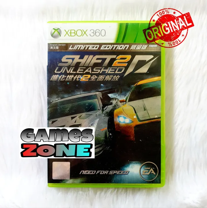 Xbox 360 Game Need For Speed Shift 2 Unleashed Limited Edition NTSCJ (with freebie) | Lazada PH