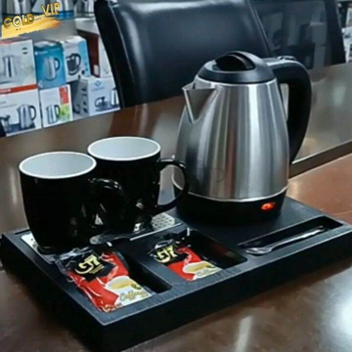 Hotel Special Electric Kettle Travel Kettle Tray Set | Lazada PH