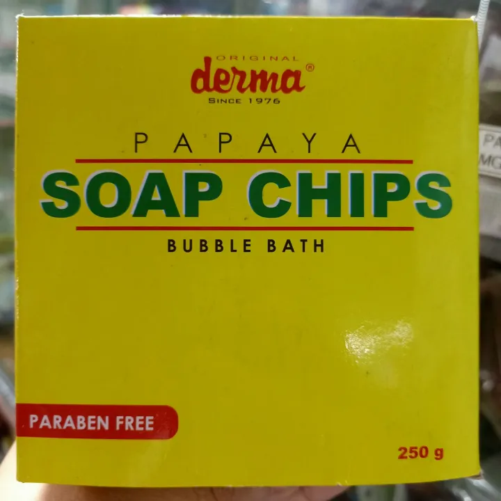 DERMA PAPAYA SOAP CHIPS BUBBLE BATH | Lazada PH