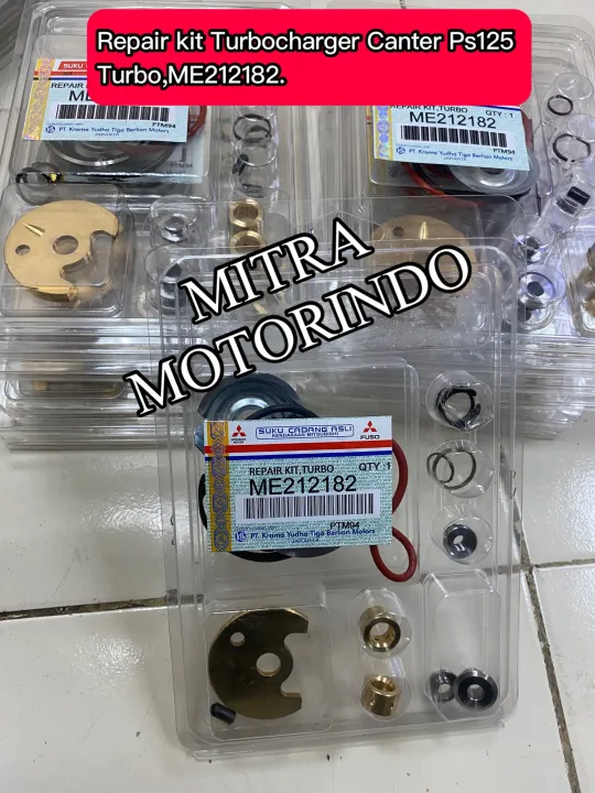 REPAIR KIT TURBOCHARGER MITSUBISHI CANTER PS125 PS136 FE74 FE84 ...