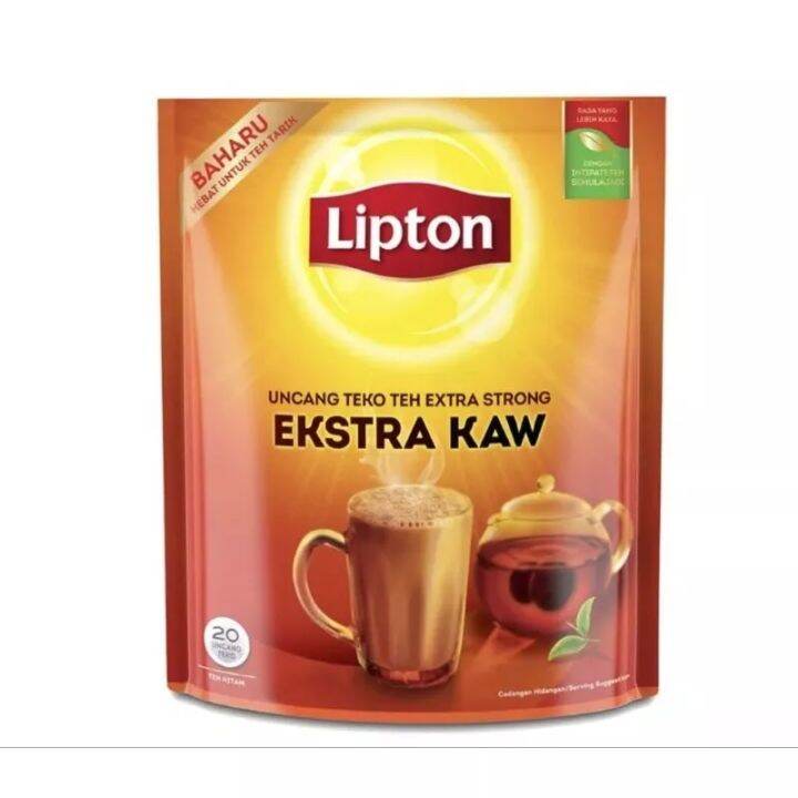 Lipton Extra Kaw 20 Potbags Extra Strong | Lazada