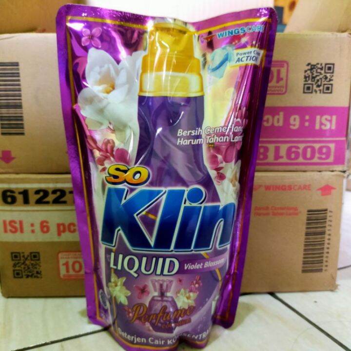 soklin liquid deterjen cair 750ml | Lazada Indonesia