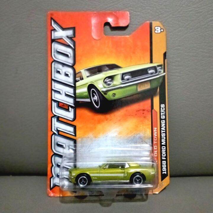 Matchbox ford Mustang GT/CS 1968 diecast matchbox | Lazada Indonesia