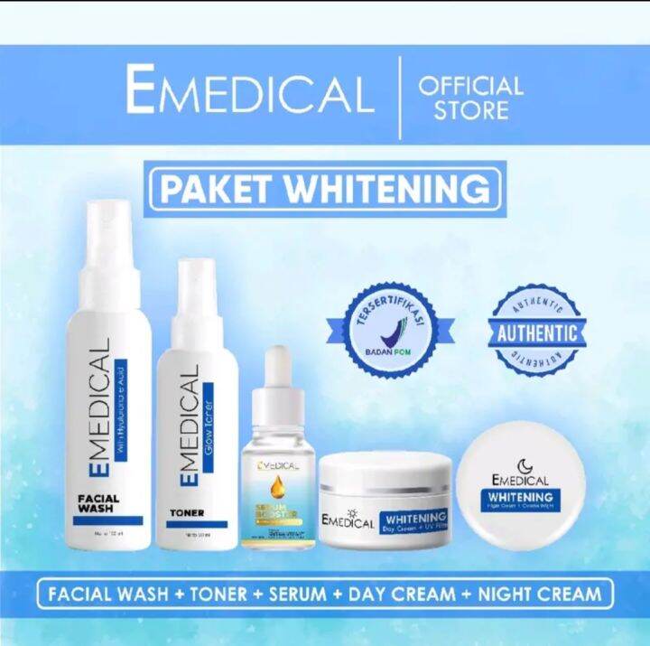 Emedical Skincare (Whitening) | Lazada Indonesia