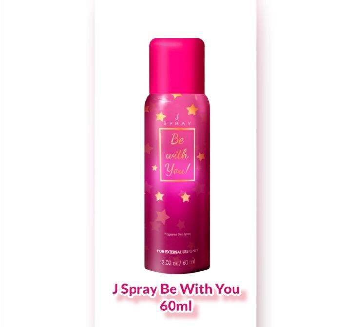 J Spray Be With You Original For Women 60ml Perfume/Fragrance | Lazada PH
