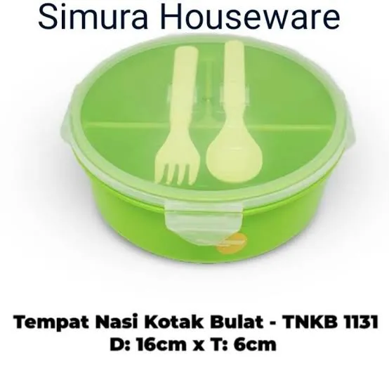 Tempat makan bulat / tempat nasi Bulat GOLDEN SUNKIST TNKB 1131 ...