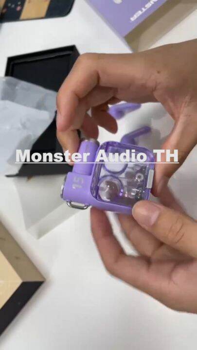 Monster XKT15 Wireless Headphones, Bluetooth Earphones, HIFI Low ...