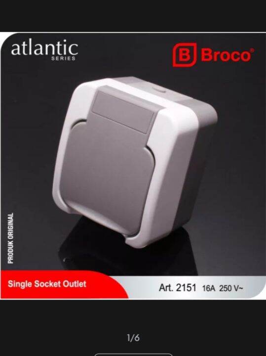 Stop kontak outdoor Broco Atlantic | Lazada Indonesia