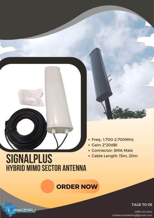 HYBRID MIMO ANTENNA 40dBi | Lazada PH