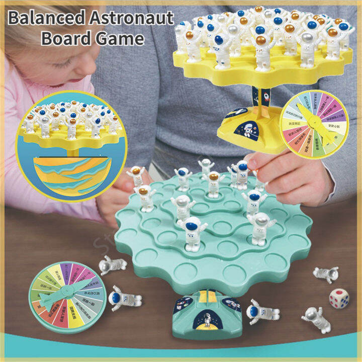 Balance Tree Board Game Educational Toy Balancing Astronaut Game For ...